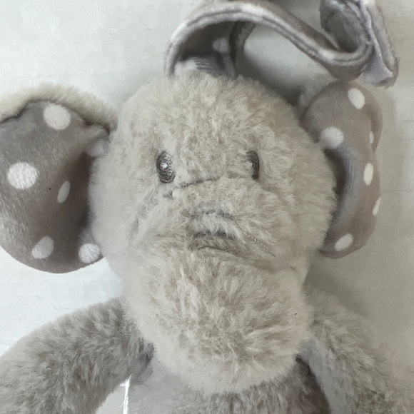 Kellytoy | Toys | Kelly Baby 8 Gray Plush Elephant Baby Rattle Lovey ...